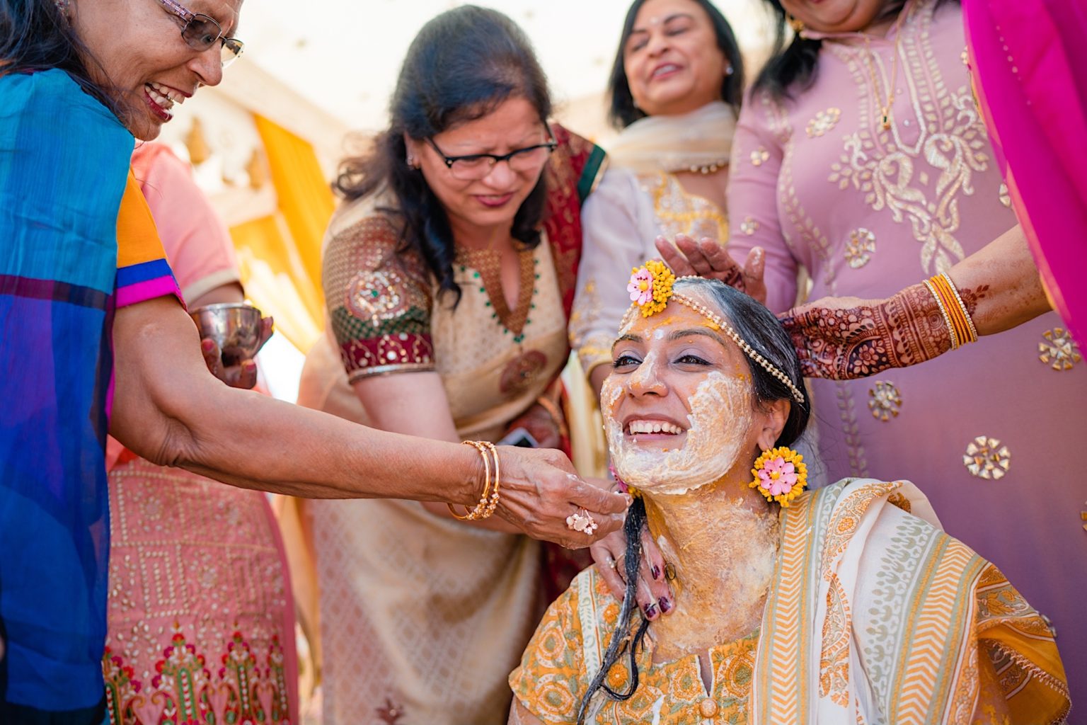 Puja + Keyur | Haldi & Choora Ceremony | Wedding Documentary Blog